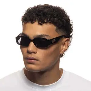 Le Specs Shebang Oval Sunglasses