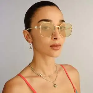 Le Specs Metamorphosis Brass Tint Sunglasses