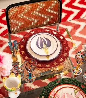 LES-OTTOMANS Beaded Placemat