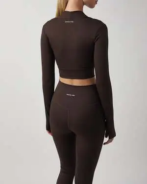SISTERLY TRIBE Softsculpt Bolero Long Sleeve Top