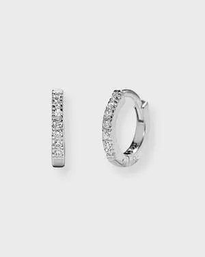 CBYC Earrings Petite Huggies - Silver