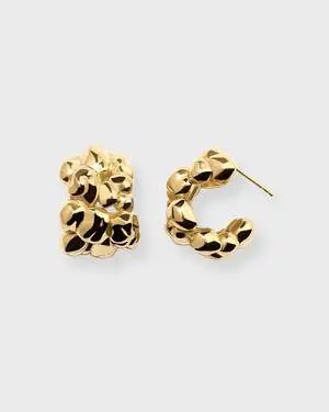 CBYC Bubble Hoop Earrings - Gold
