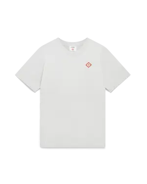 Casablanca Grey Diamond Logo Short Sleeve T-shirt - Multicolor