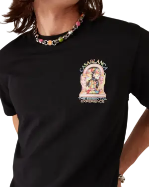 Casablanca The Essential Experience L'arche Logo Short Sleeve T-shirt