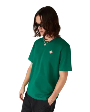 Casablanca Evergreen Diamond Logo Short Sleeve T-shirt