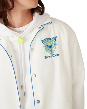 Casablanca Tennis Club Icon Coach Jacket - Multicolor