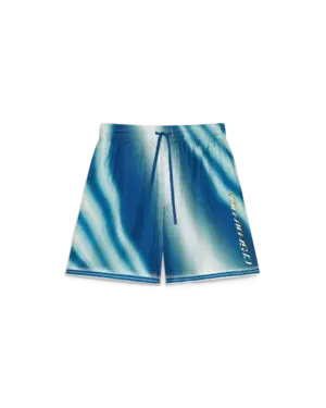 Casablanca The Art Of The Serve Silk Shorts - Multicolor