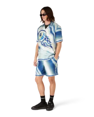 Casablanca The Art Of The Serve Silk Shorts