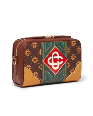 Casablanca Monogram Crossbody Bag - Multicolor