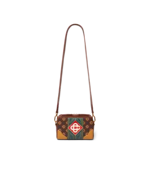 Casablanca Monogram Crossbody Bag - Multicolor