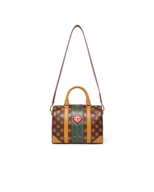 Casablanca Mini Monogram Weekender - Brown