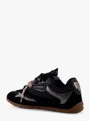 Pinko Yulia Suede And Nylon Sneakers