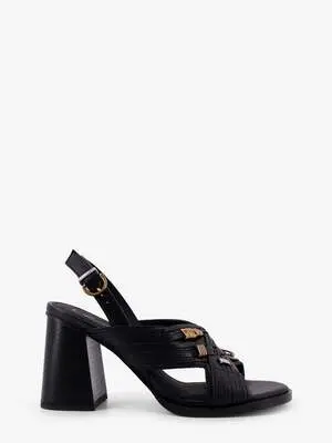 Pinko Lara Leather Sandals