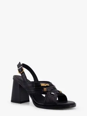 Pinko Lara Leather Sandals