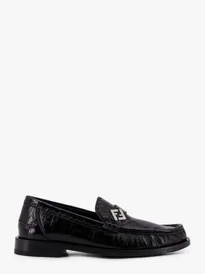 Fendi Missina Leather Loafers
