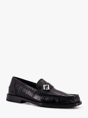 Fendi Missina Leather Loafers