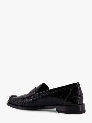 Fendi Missina Leather Loafers
