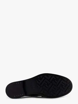 Fendi Missina Leather Loafers
