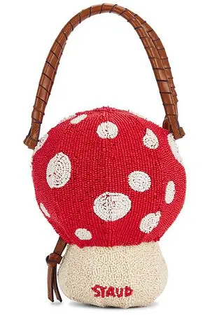 Staud Shroom Beaded Bag