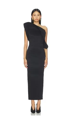 Magda Butrym Strapless Long Dress