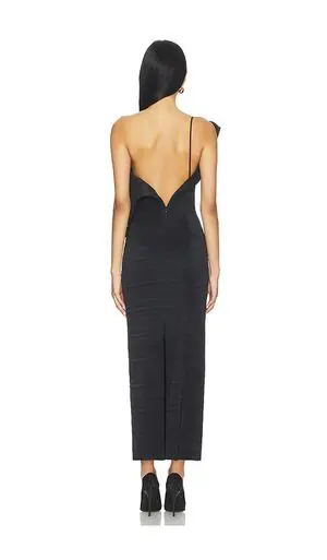 Magda Butrym Strapless Long Dress