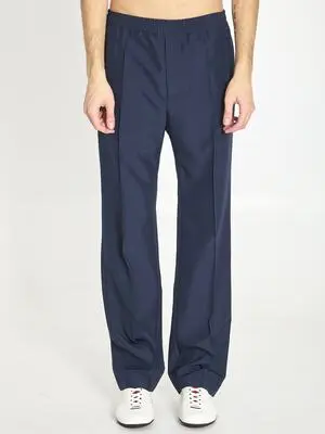 Gucci Sport Trousers In Technical Panama - Blue