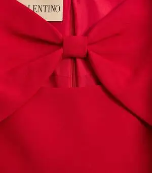 Valentino Garavani Virgin Wool-silk Mini Dress