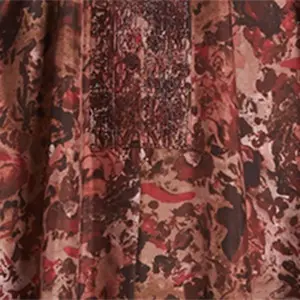 Max Mara Printed Silk Twill Maxi Dress