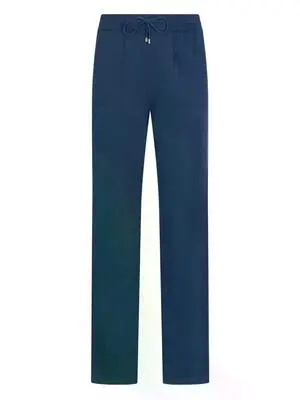 Malo Drawstring Track Pants - Blue