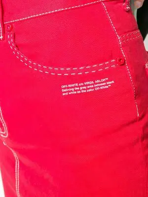 Off-White Denim Miniskirt