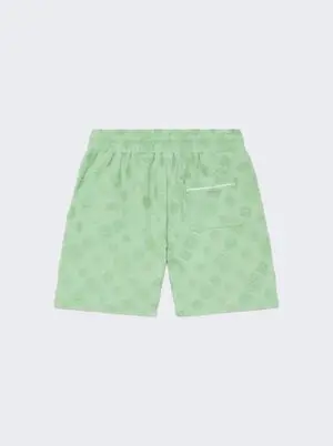 Casablanca Towelling Monogram Short