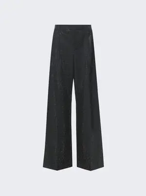 Alexander Wang Mid-rise Allover Hotfix Tailored Pant