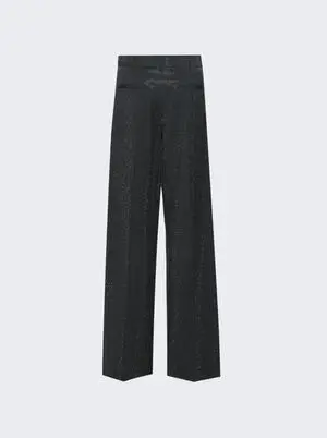 Alexander Wang Mid-rise Allover Hotfix Tailored Pant