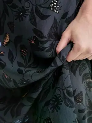 Munthe Floral Print Maxi Skirt