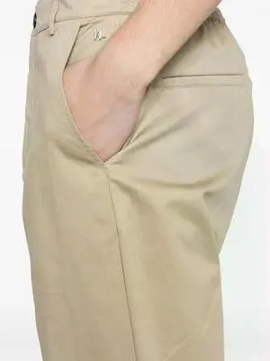 Karl Lagerfeld Logo-plaqued Chino Trousers