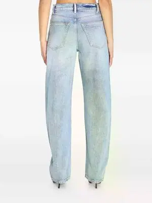 Alexander Wang Float Crystal-embellished Jeans