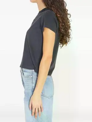 Alexander Wang Logo Rhinestone T-shirt