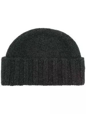 DRUMOHR Cable Knit Beanie - Grey