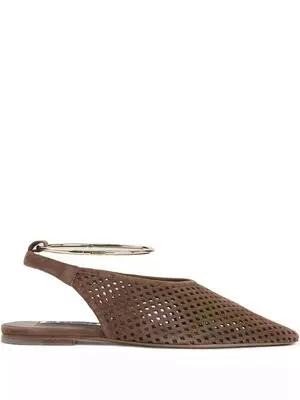 JIL SANDER Slingback Flat Pumps