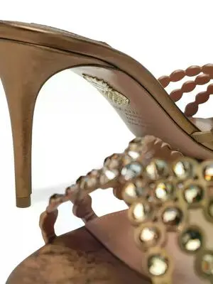 AQUAZZURA Tequila Embellished Sandals