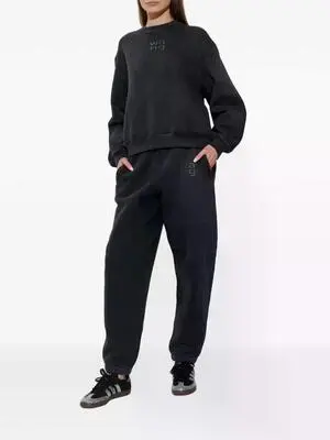 Alexander Wang Logo Embellished Crewneck Sweater