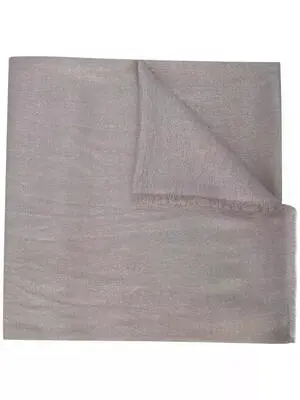 Brunello Cucinelli Frayed Edge Scarf - Neutrals