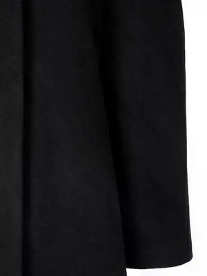 STUDIO TOMBOY Single-breasted Flared-hem Coat - Black