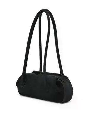 Yuzefi Mini Oyster Suede Tote Bag - Black