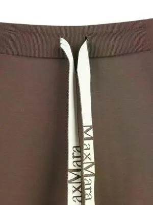 Max Mara Logo Print Trousers