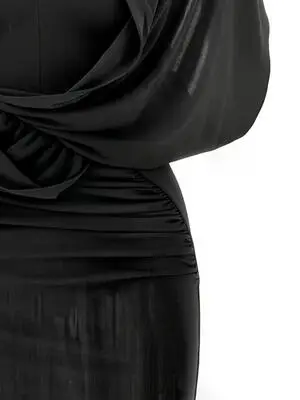 Andamane Annie Open-back Midi Dress - Black