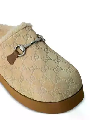 Gucci Interlocking-g Horsebit Slippers