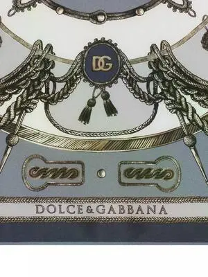 Dolce & Gabbana Braided-rope Tassel Scarf