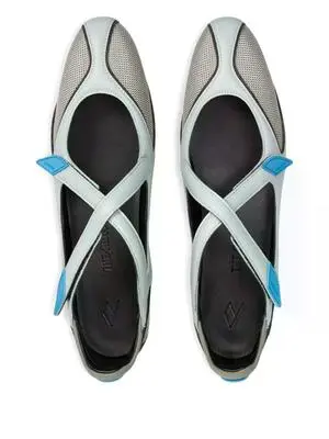 Attico Floor 01 Ballet Flats - Grey