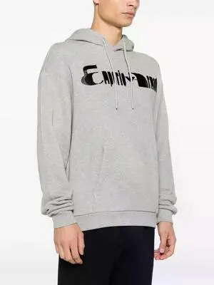 Emporio Armani Logo Embellished Hoodie